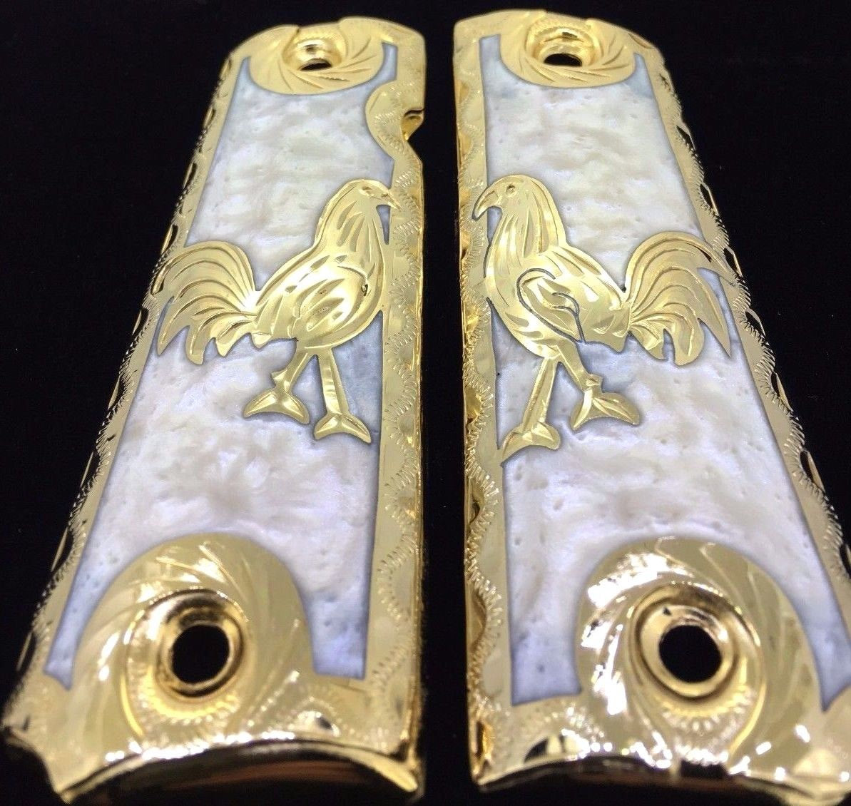 1911 Gun Grips Rooster colt taurus springfield rockisland ruger super ...